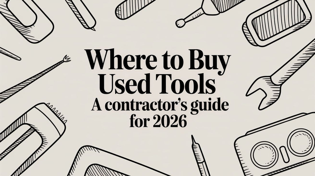 Where to Buy Used Tools: A Contractor's Guide to Smart Purchases ...